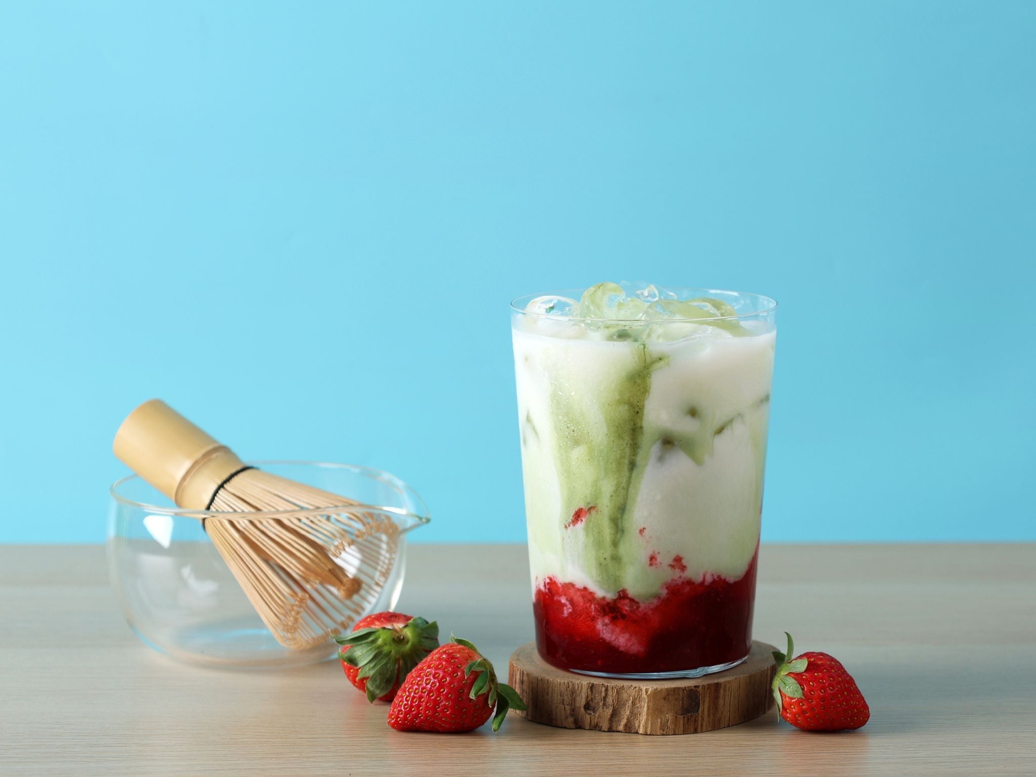 How To Make Strawberry Matcha – Coffee On Cue